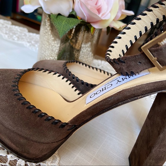 Jimmy Choo | Shoes | Jimmy Choo Daphne Platform Heel Pump Ankle Strap ...